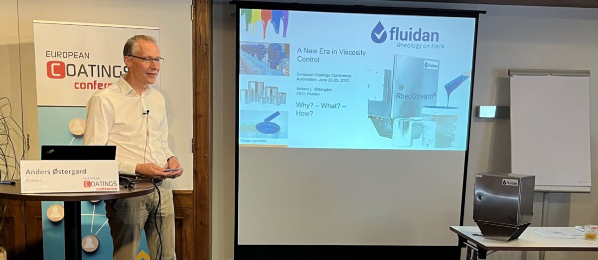 Fluidan @ ECC Automation: Goodbye to the viscosity nightmare - Fluidan